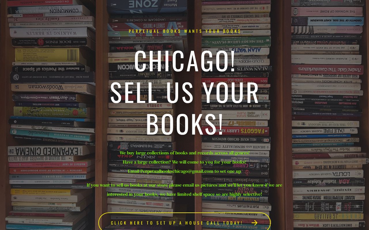 Chicago, Sell Your Books to Perpetual Books
